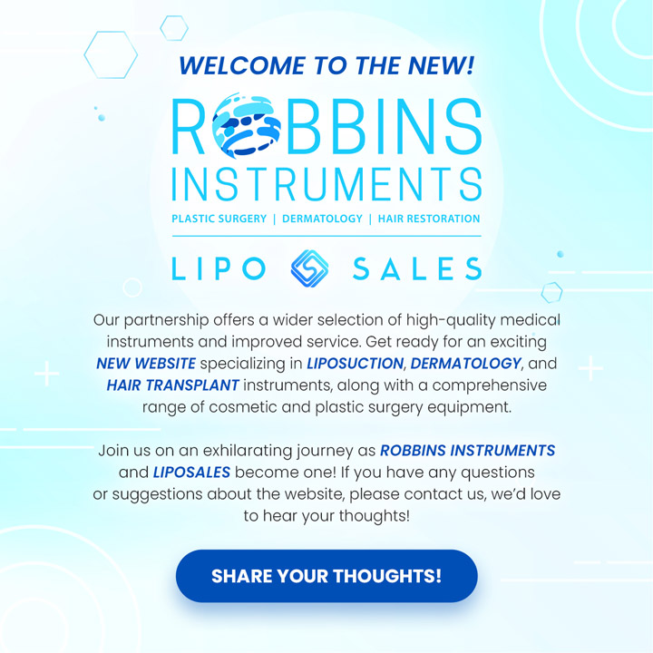 Liposuction & Medical Equipment | Robbins Instruments